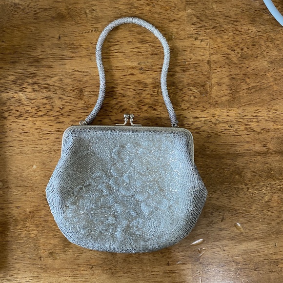 Bags | Vintage Silver Evening Bag | Poshmark